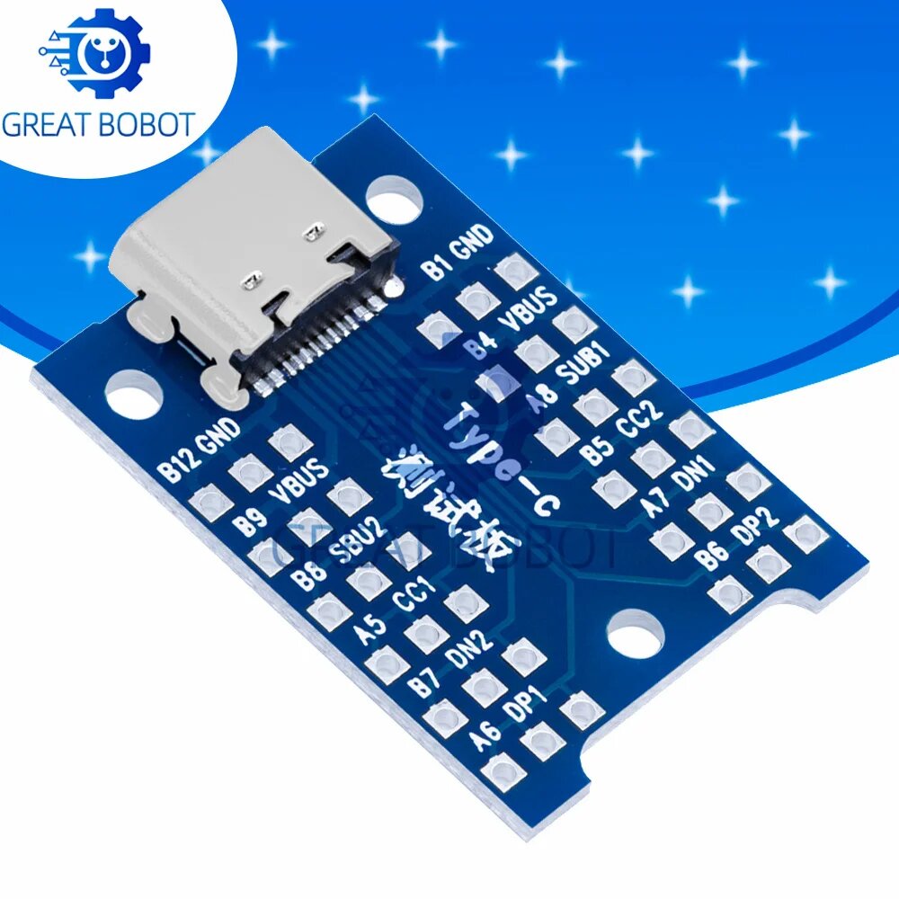 USB Type-C модуль-плата для Arduino — фото 1