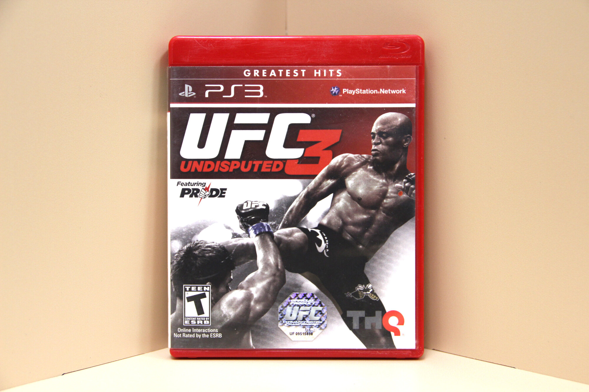 UFC Undisputed 3 (PS3, Greatest Hits, NTSC)