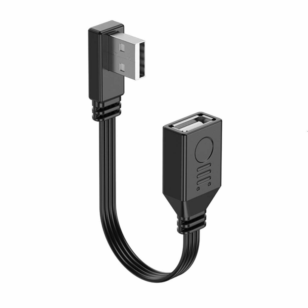 Кабель USB «мужской–женский», 15cm - слева