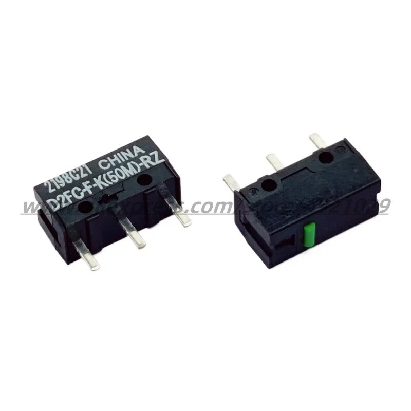 Зеленая точка мышь микропереключатель D2FC-F-K (50M)-RZ