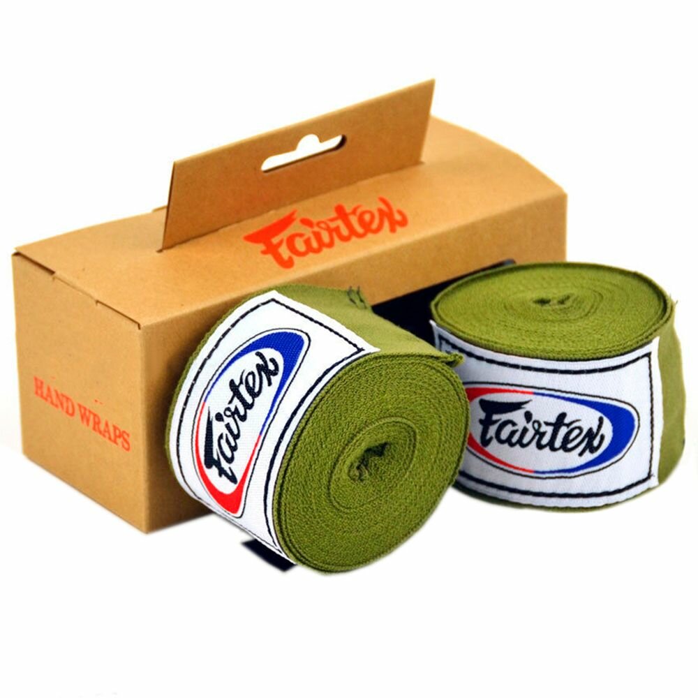 Бинты боксерские HW2 Fairtex оливковые 4.5 м