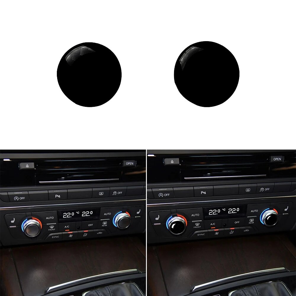Для Audi A6 S6 C7 A7 S7 4G8 2012-18 Piano Black Co-pilot Панель приборной панели Накладка на отделку салона автомобиля Аксессуары Наклейка