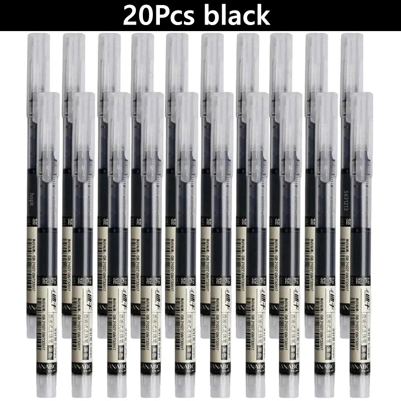 Черные гелевые ручки Sharpie, 20 шт