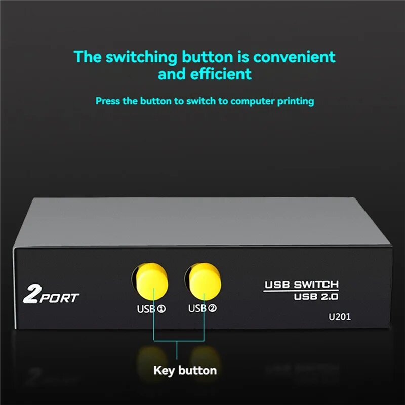 USB Print Sharer 2-портовый коммутатор