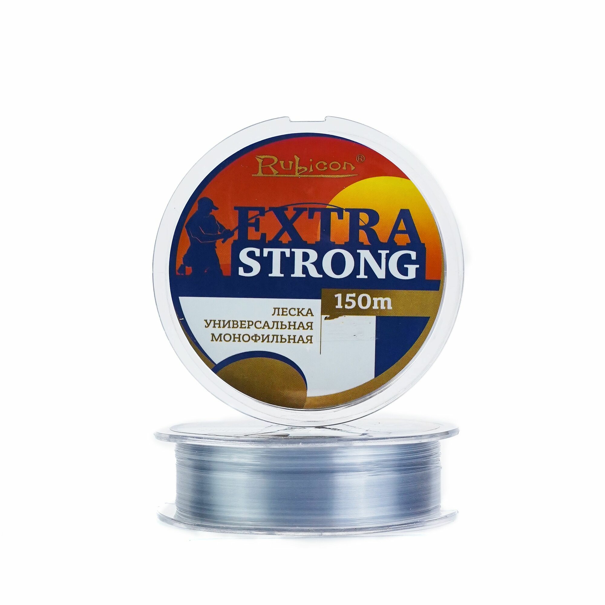 Монофильная леска для рыбалки RUBICON Extra Strong 150 м, 0,14 мм