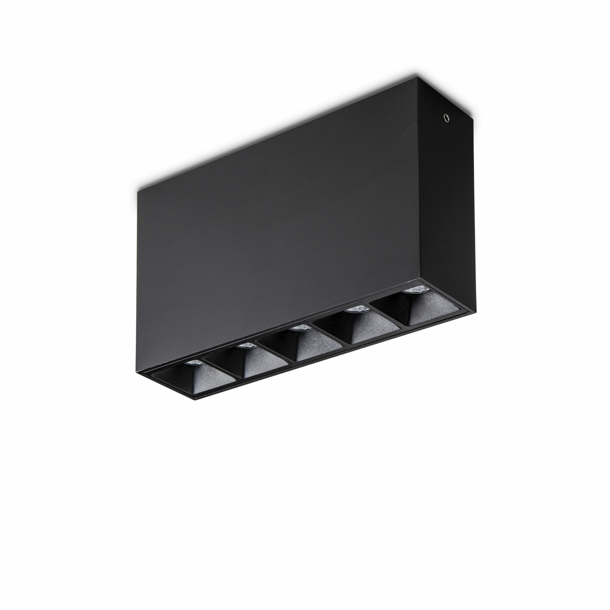 Светильник потолочный ideal lux Lika PL 12.5Вт 1200Лм 3000К IP20 LED 230В Черный Алюминий Не диммируемый 244884.
