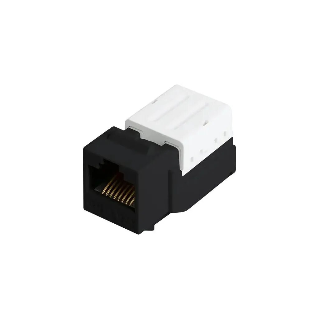 Модуль Nikomax (NMC-KJUD2-FT-BK) информ. Keystone RJ45 кат.5E UTP черн.