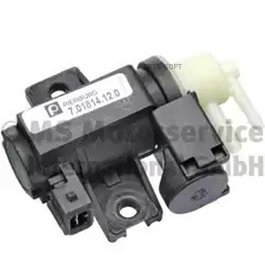 PIERBURG 701814120 Клапан электрический RENAULT 12- 1.5DCI K9K упр. давл. (регулир. давл.)