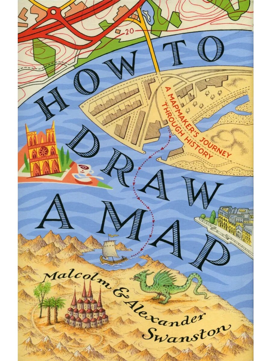 How to Draw a Map / Книга на Английском