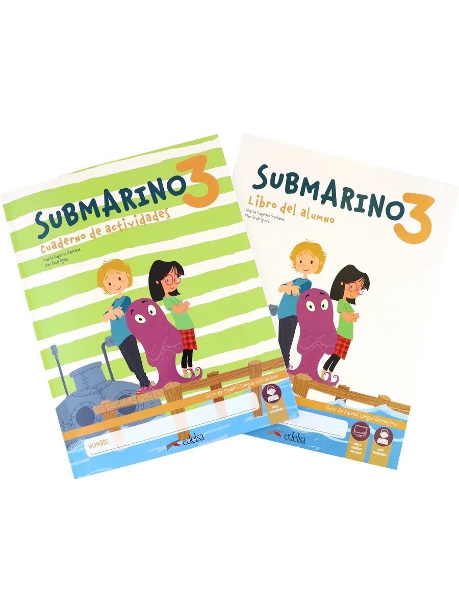 Submarino 3. Pack. Libro del alumno +Cuaderno de actividades