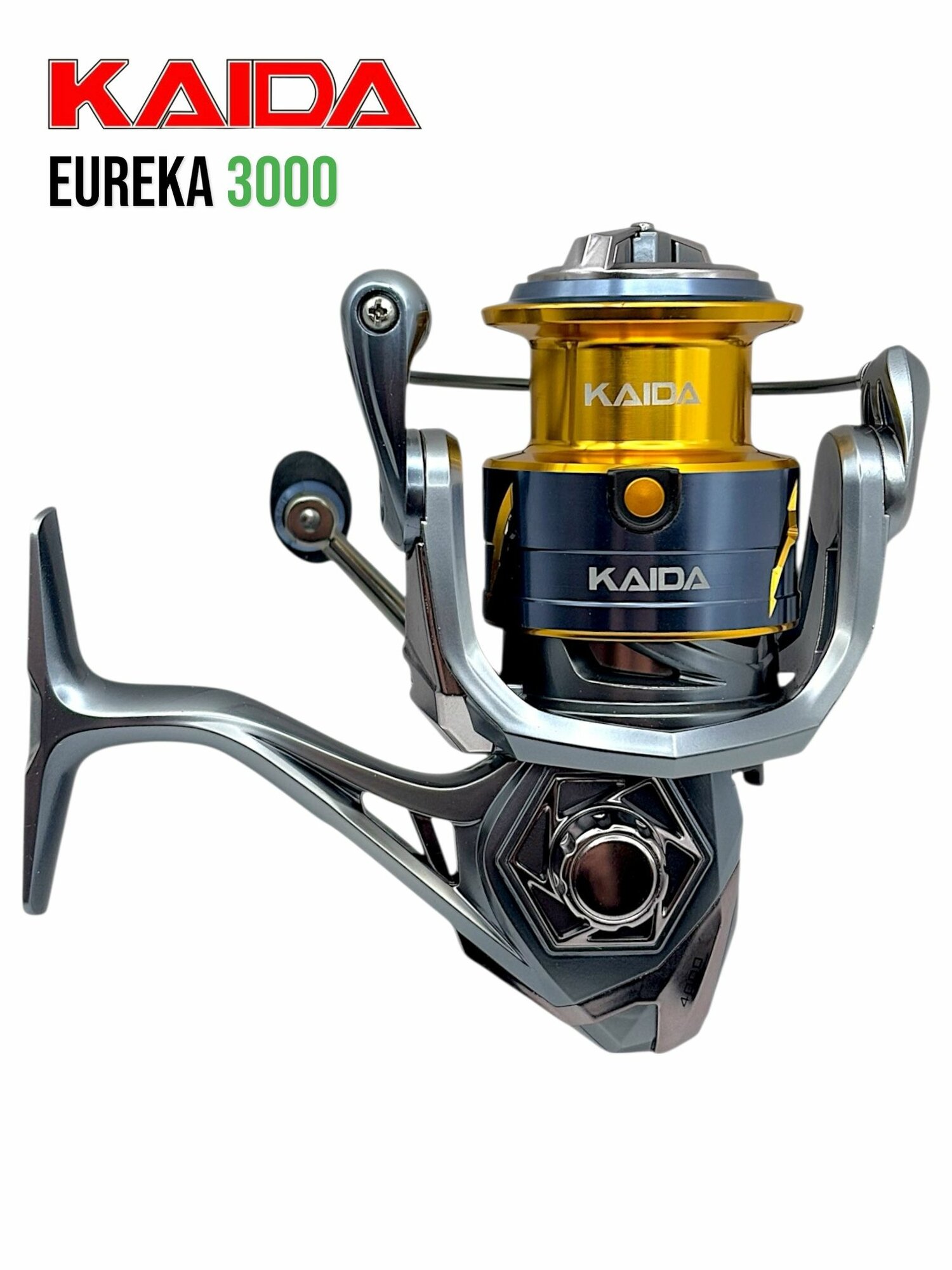 Катушка Kaida EUREKA 3000 5+1 для рыбалки для спиннинга, удочки кайда