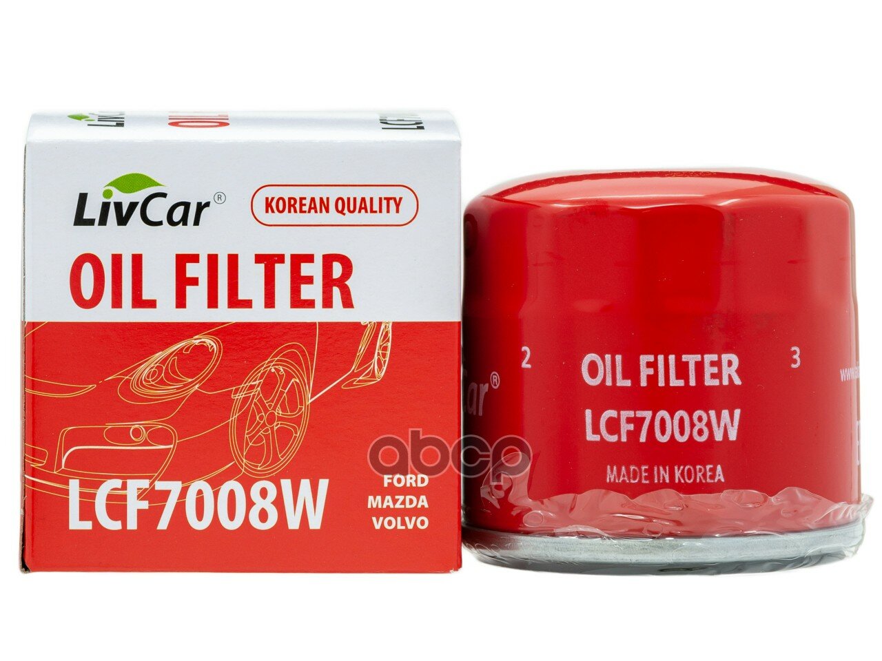Фильтр масляный LivCar LivCar арт. LCF7008W