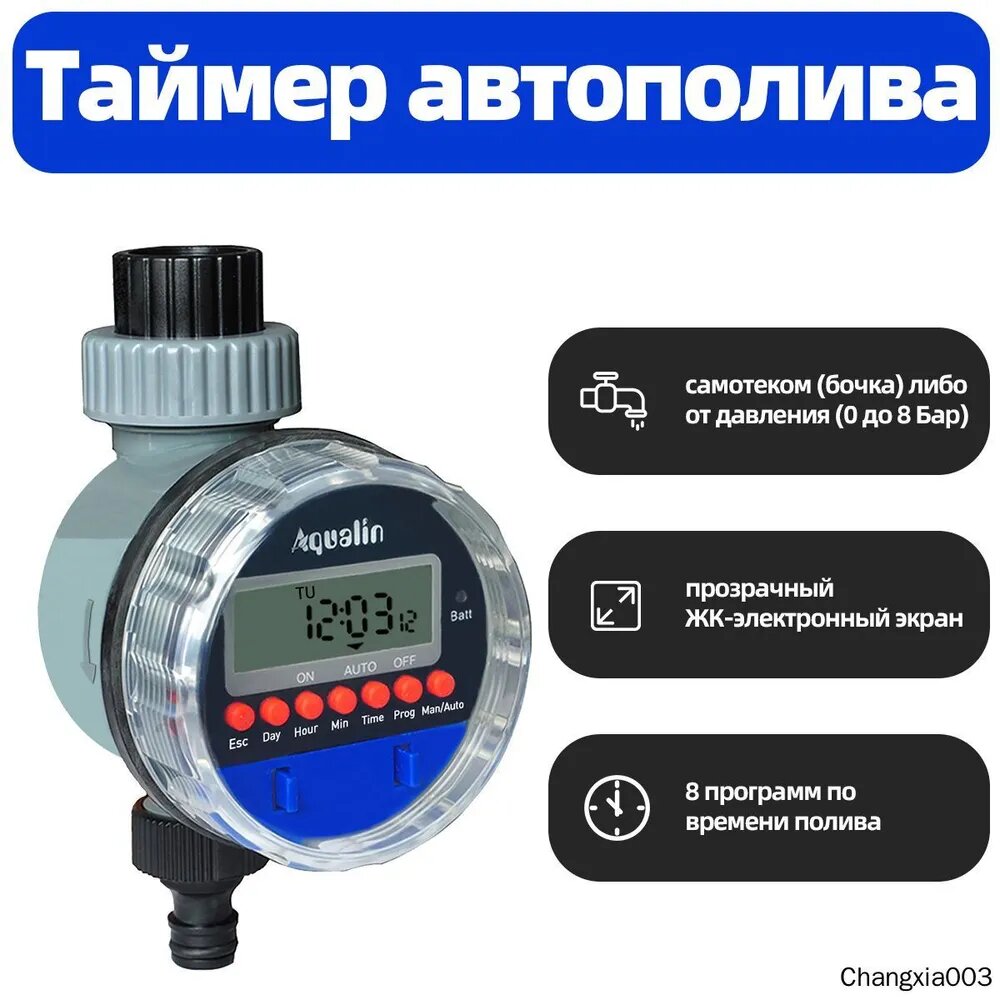 Таймер для полива, Биопластик