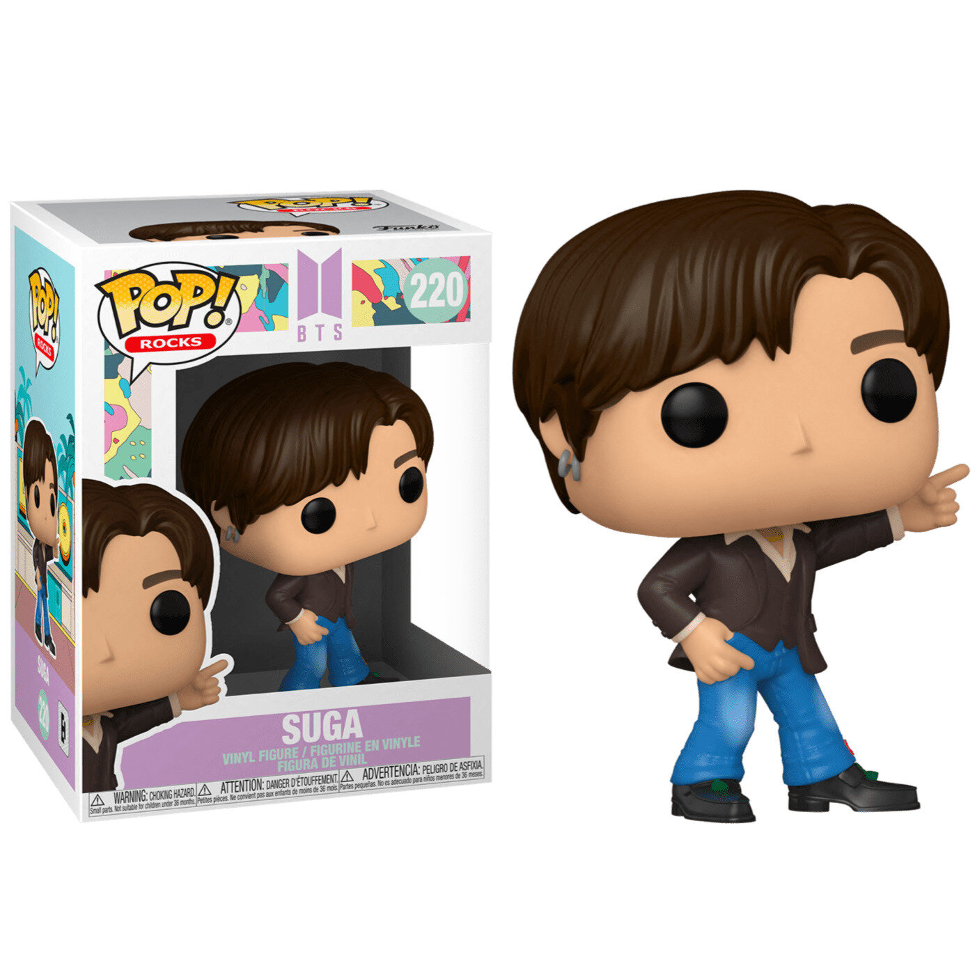 Фигурка Funko POP Suga Dynamite из группы BTS K-POP / Шуга Динамит из БТС К-ПОП Фанко ПОП