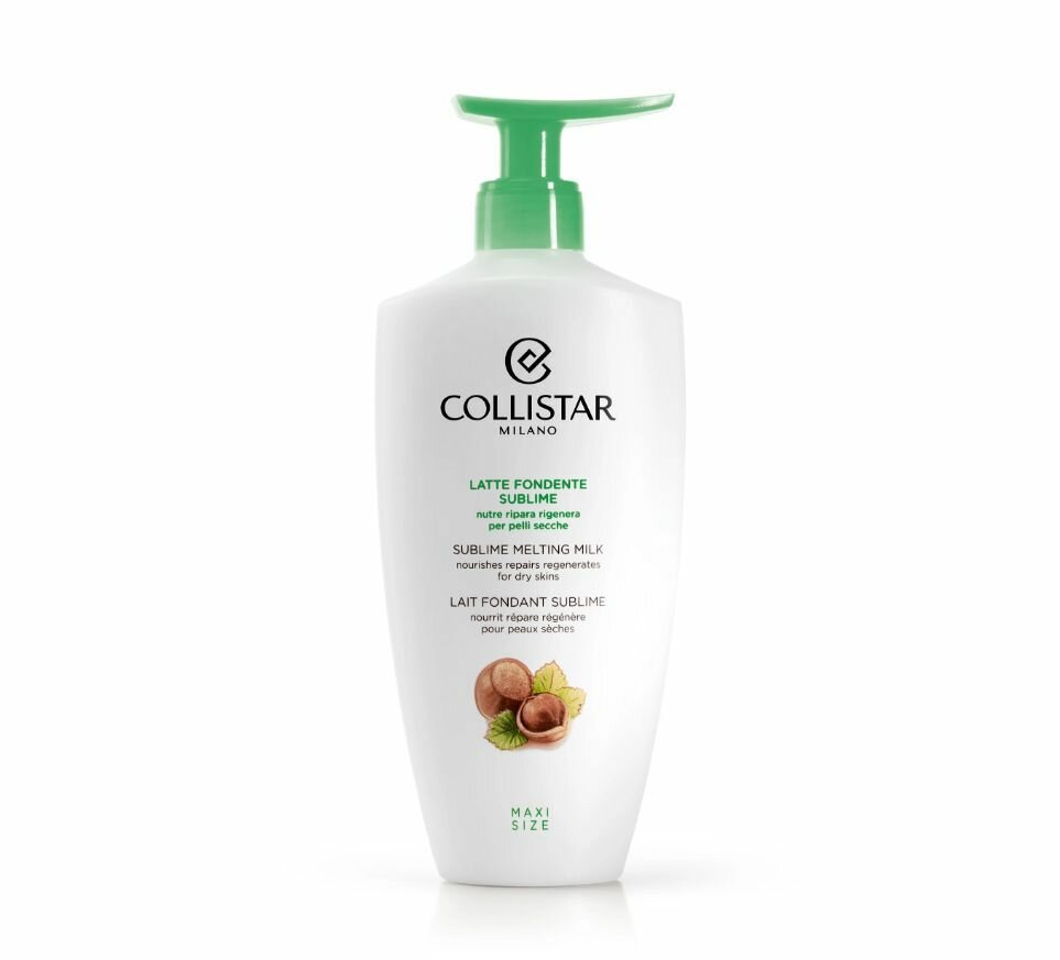 COLLISTAR Special perfect body sublime melting milk/ Collistar Питательное молочко для тела с натуральными маслами для сухой кожи, 400 мл