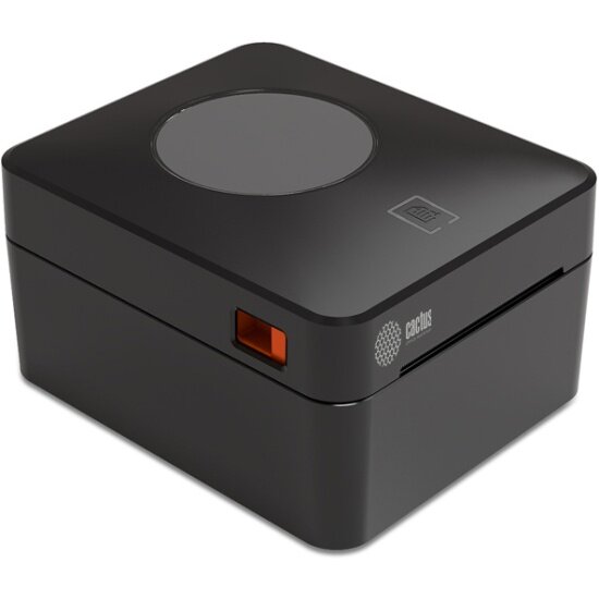 Cactus Термопринтер CS-TP-D410U 203dpi 160мм/с/USB для печ. этик. черный
