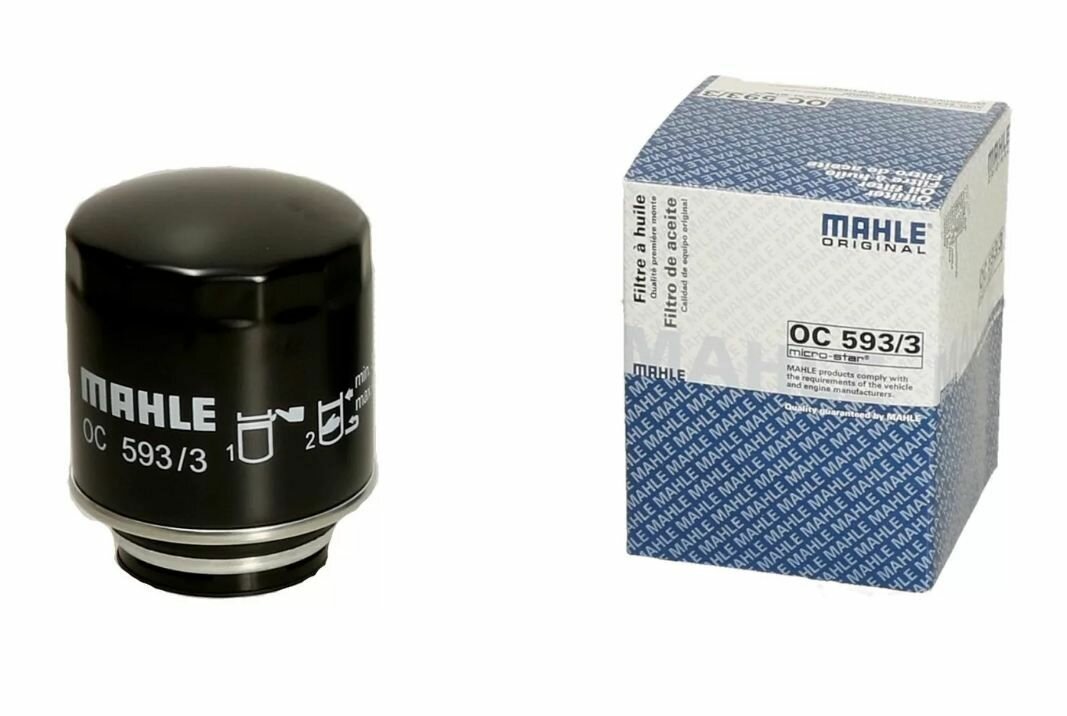 OC593/3 фильтр масляный Knecht/Mahle