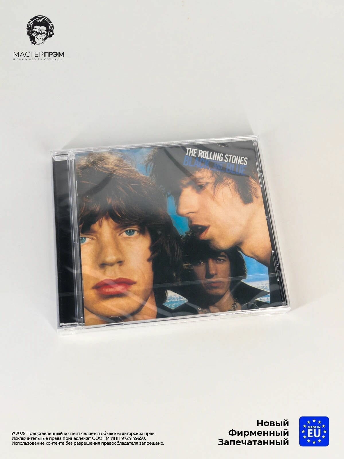 CD диск The Rolling Stones - Black And Blue (CD) 2009, Jewel Case