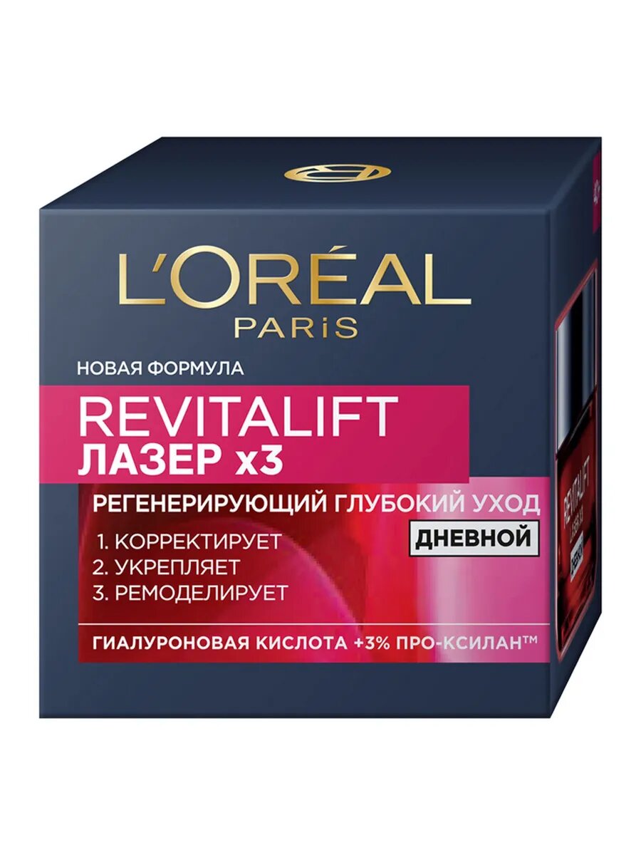 Крем для лица L'Oreal Paris Ревиталифт Лазер х3 дневной анти
