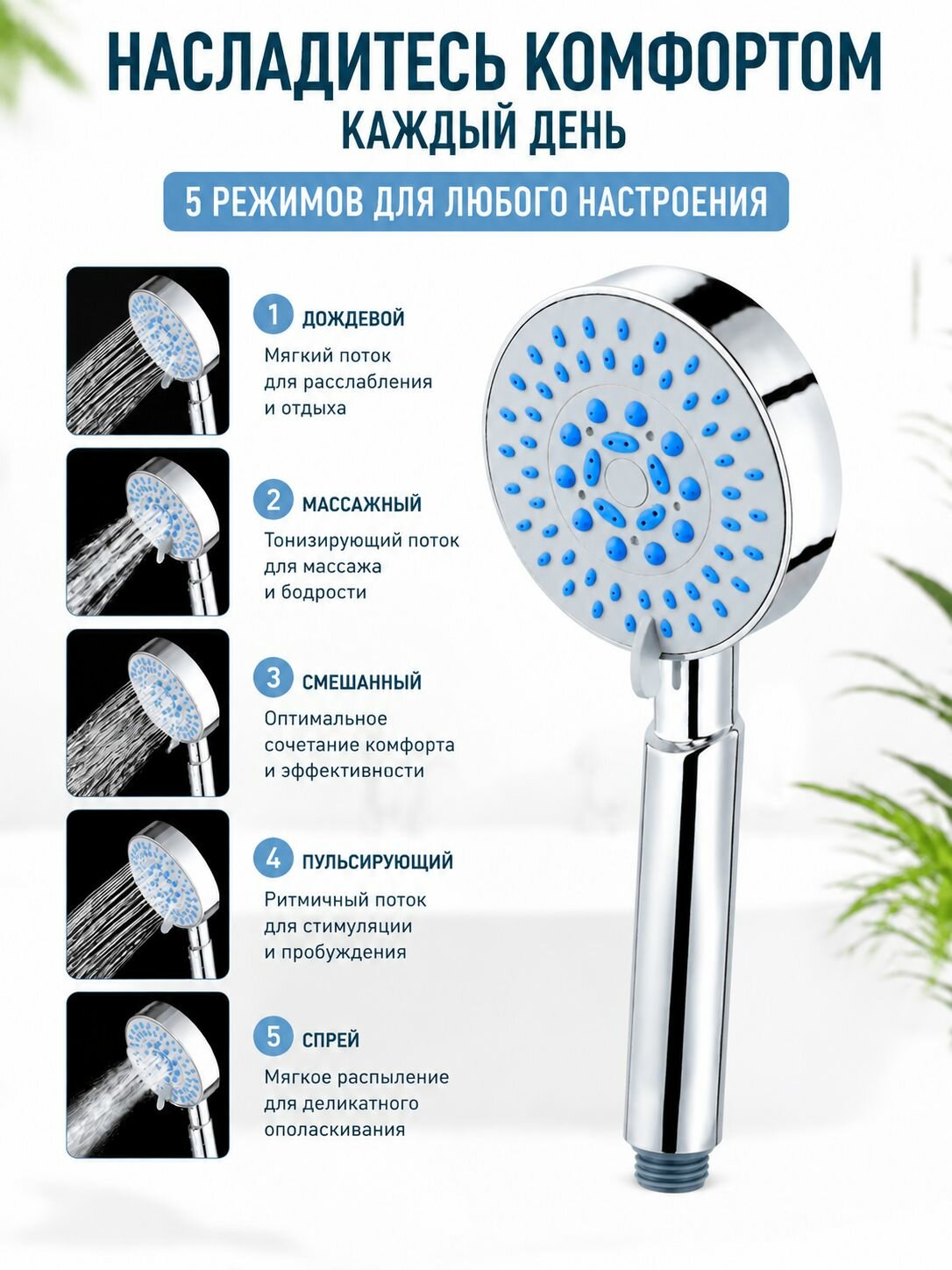 Лейка для душа — фото 1