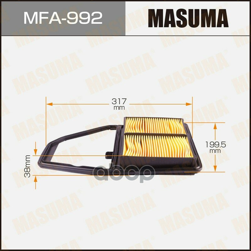 Фильтр воздушный Masuma арт. MFA-992