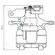 TRIALLI CF 800362 Суппорт торм. для а/м Ford Transit (13-) зад. прав. d=48мм (дл...