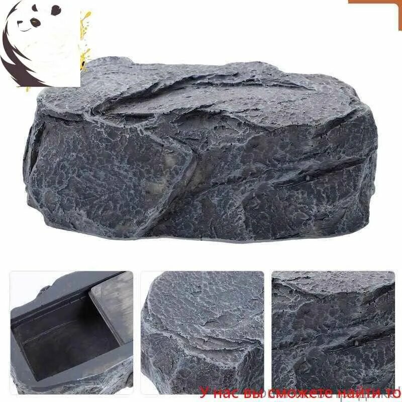 Коробка Для Ключей В Форме Камня С Тайным Отсеком Для Улицы 10.50X7.00X4.00Cm