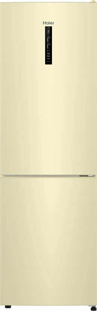 Двухкамерный холодильник Haier CEF536CCG, 345 л (240/105), No Frost, 12 кг/сутки, зона свежести, бежевый
