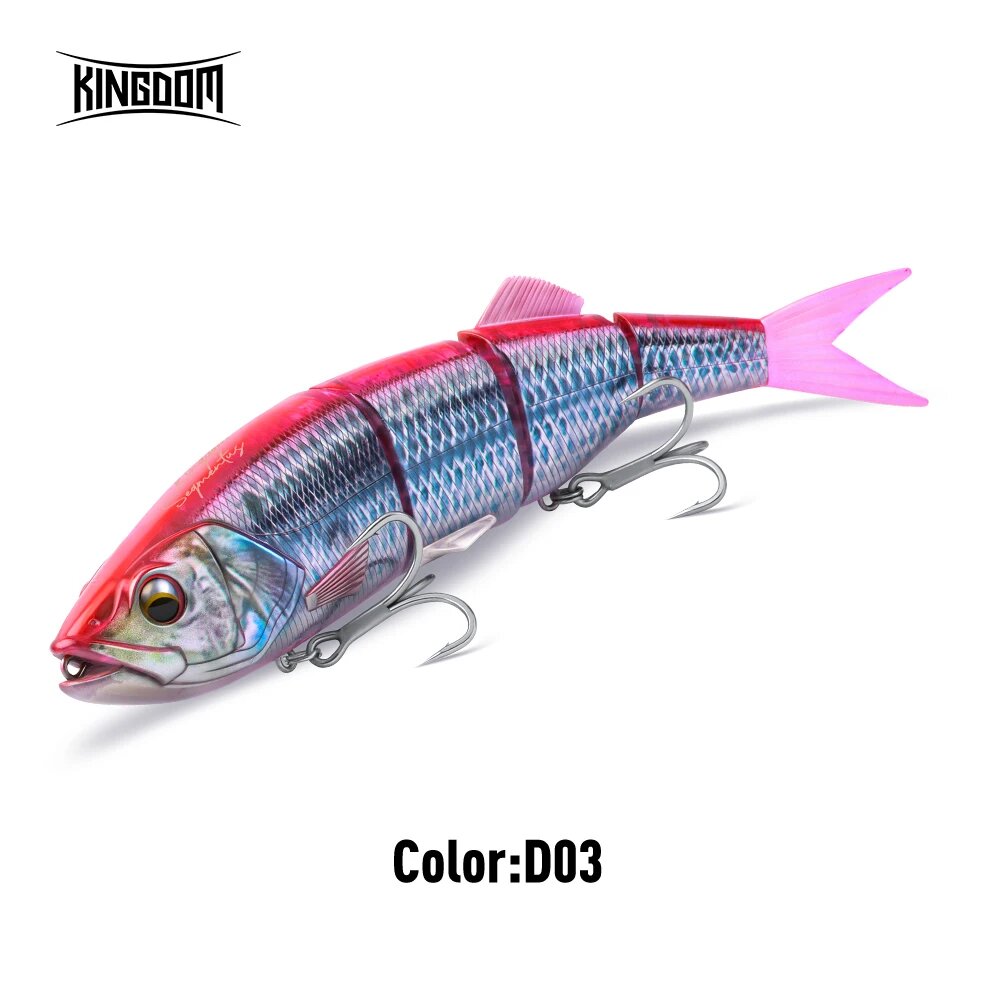Kingdom DIY Свимбейт 4-секционный 180/230 мм 180mm 48-53g, D03