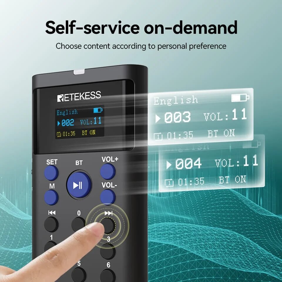 Retekess X5 Bluetooth, цвет 5 — фото 1