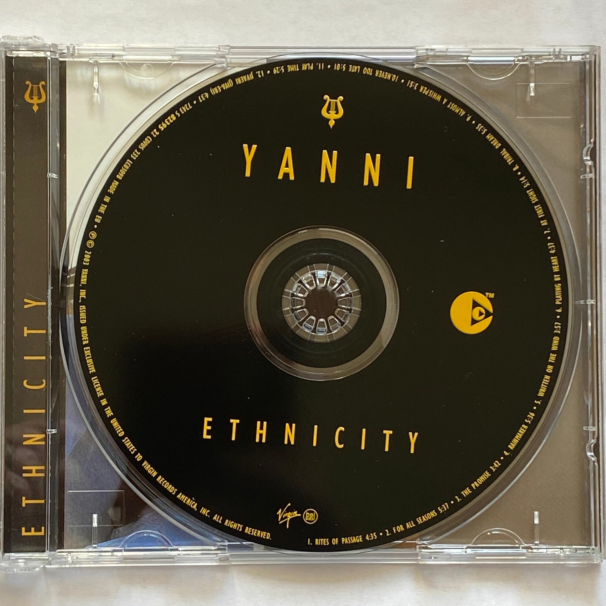 Компакт-диск(CD) Yanni. Ethnicity. — фото 1