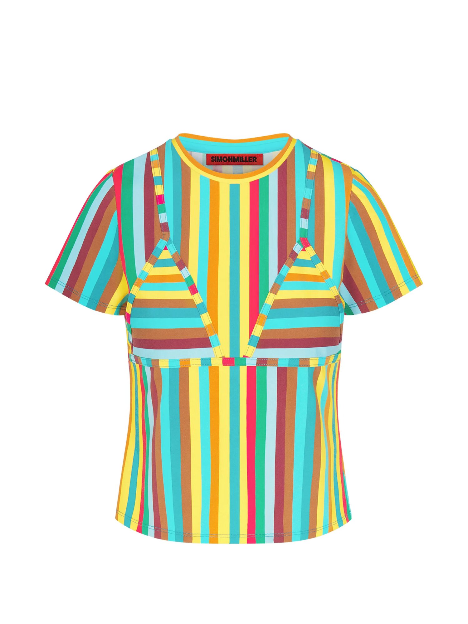 Футболка Simon Miller Kini striped T-shirt