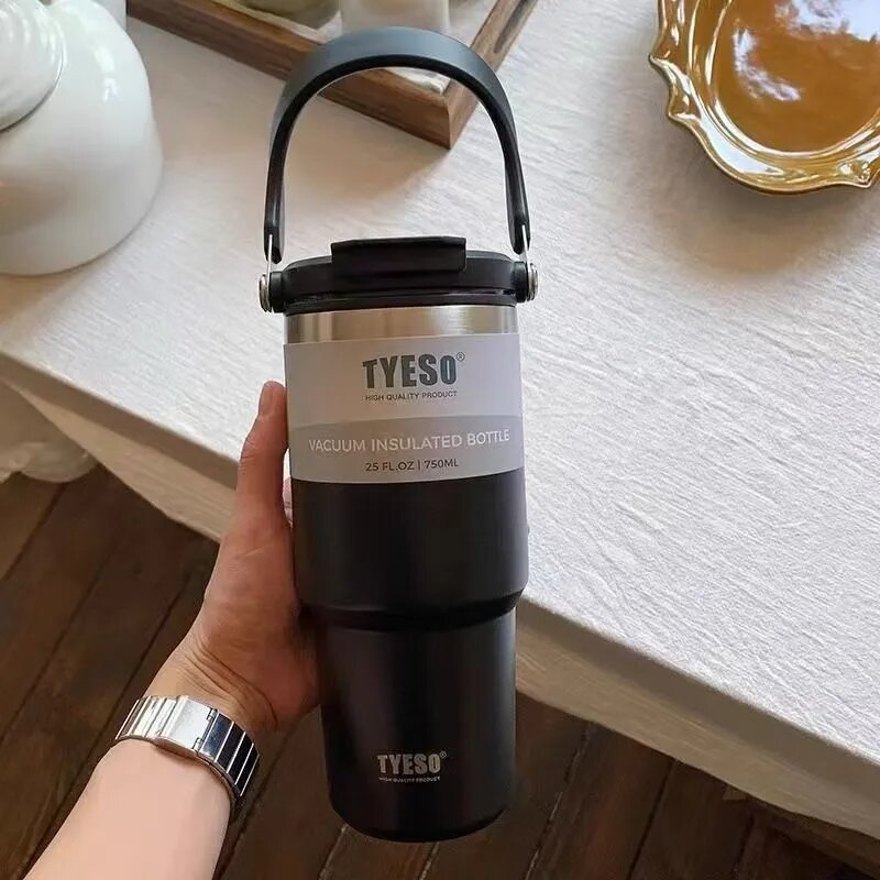 Термокружка Термокружка Tyeso TS-8826 600ML оранжевая, 0.6 л