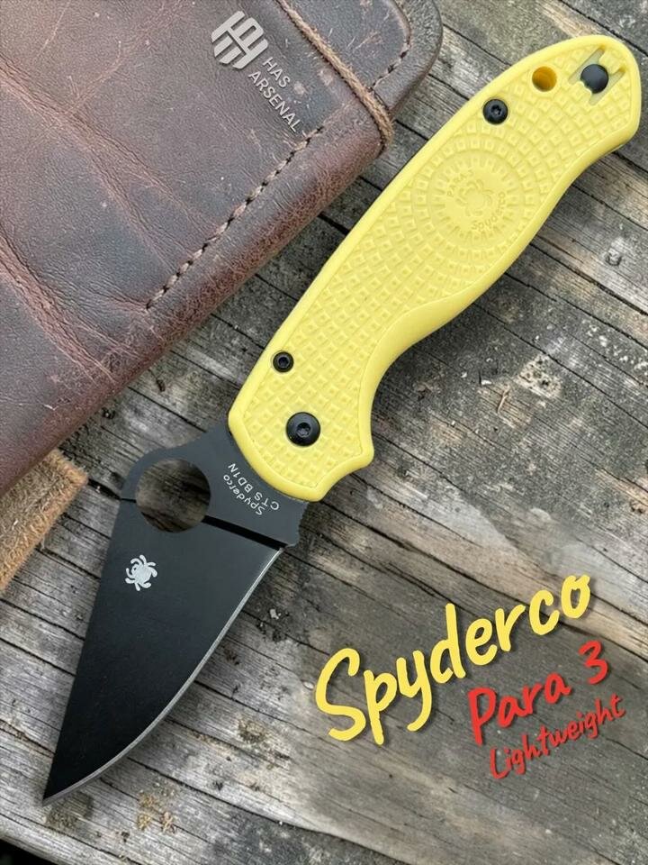 Нож складной spyderco para 3