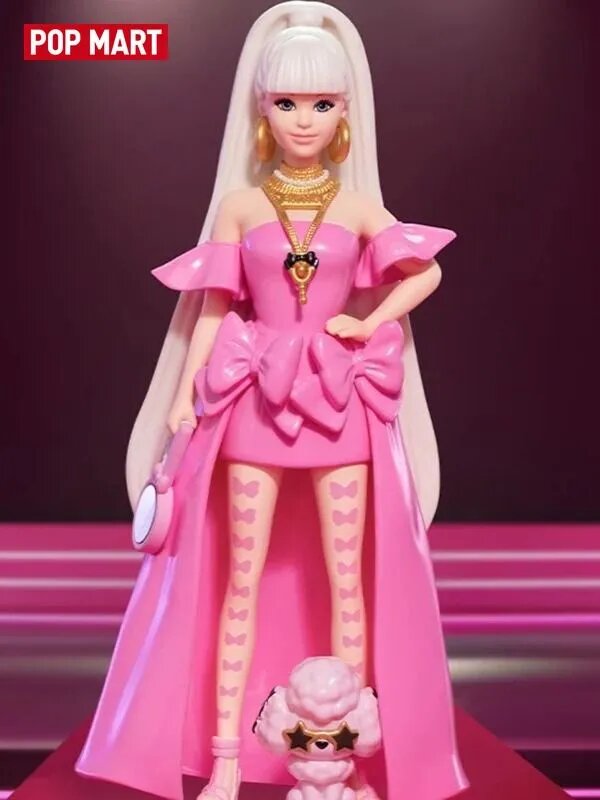 100% Original оригинал Коллекционная фигурка Слепая коробка POP MART Barbie Style Icon Series-2022 Barbie Extra
