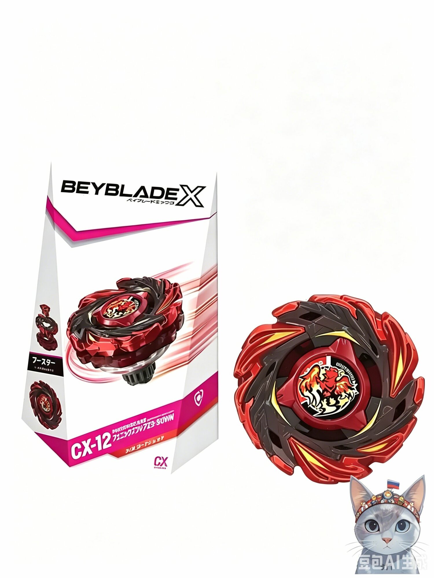 TAKARA TOMY Beyblade X CX-12 Phoenix Flame Z9-80WW Волчок