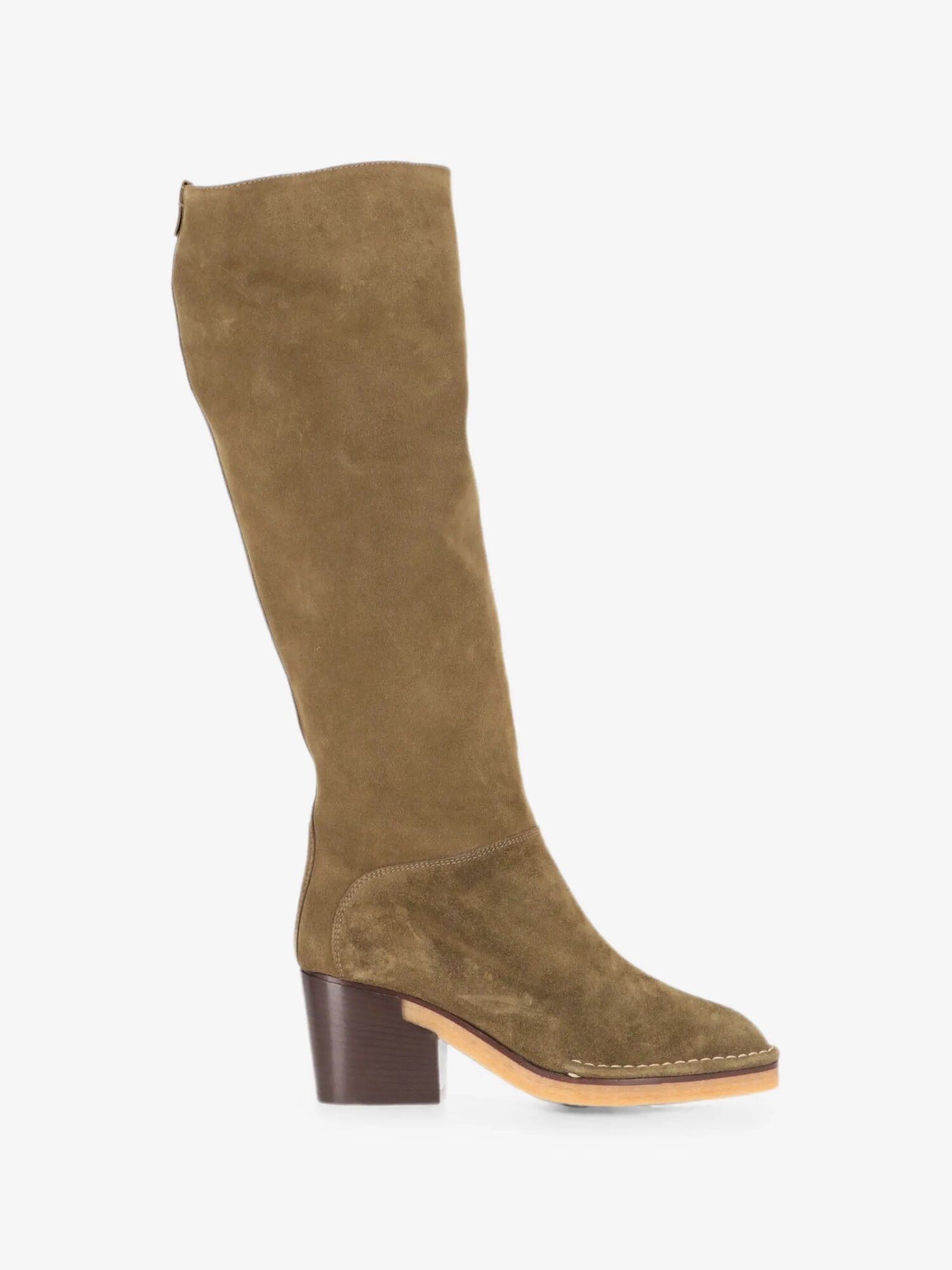 Ботинки Tod's Suede knee-high boots