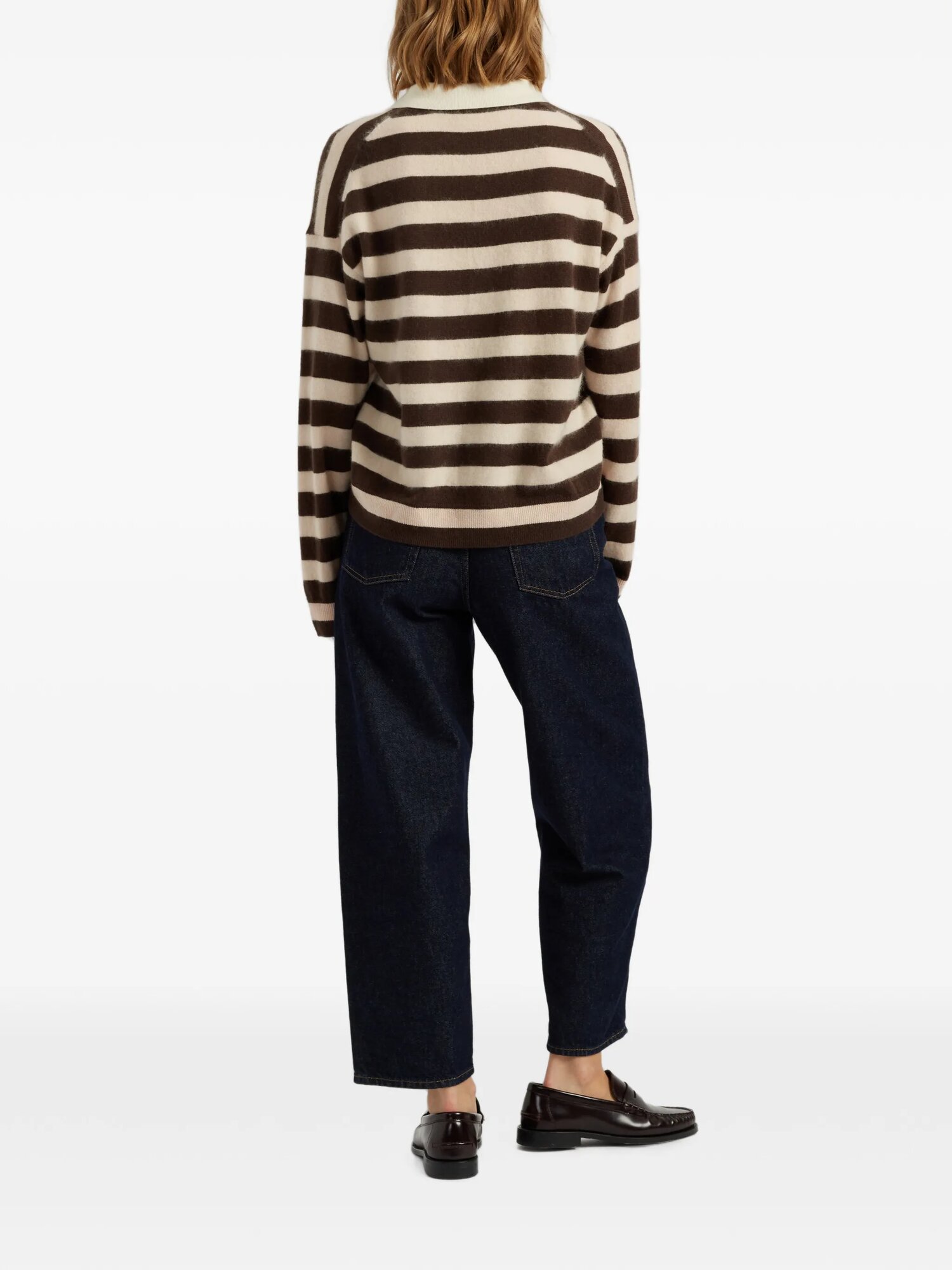 Свитер Chinti & Parker Striped merino-wool sweater, размер S — фото 1