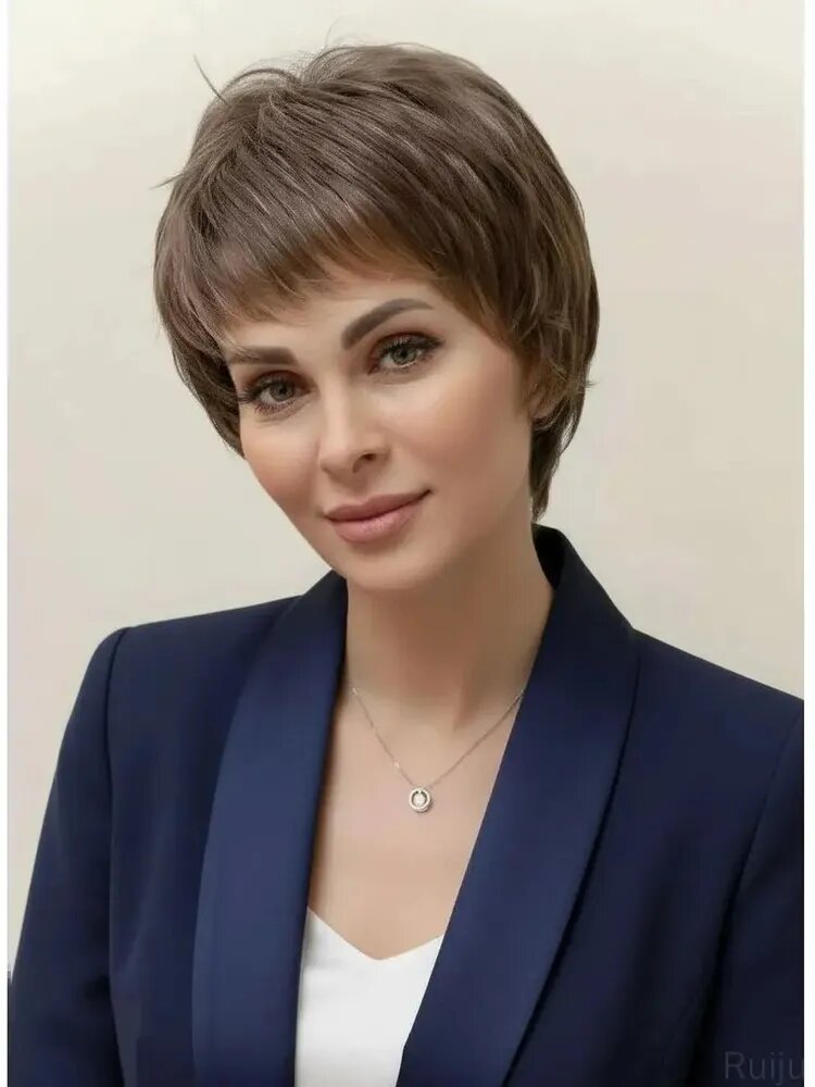 Парик короткий, премиум 2R
