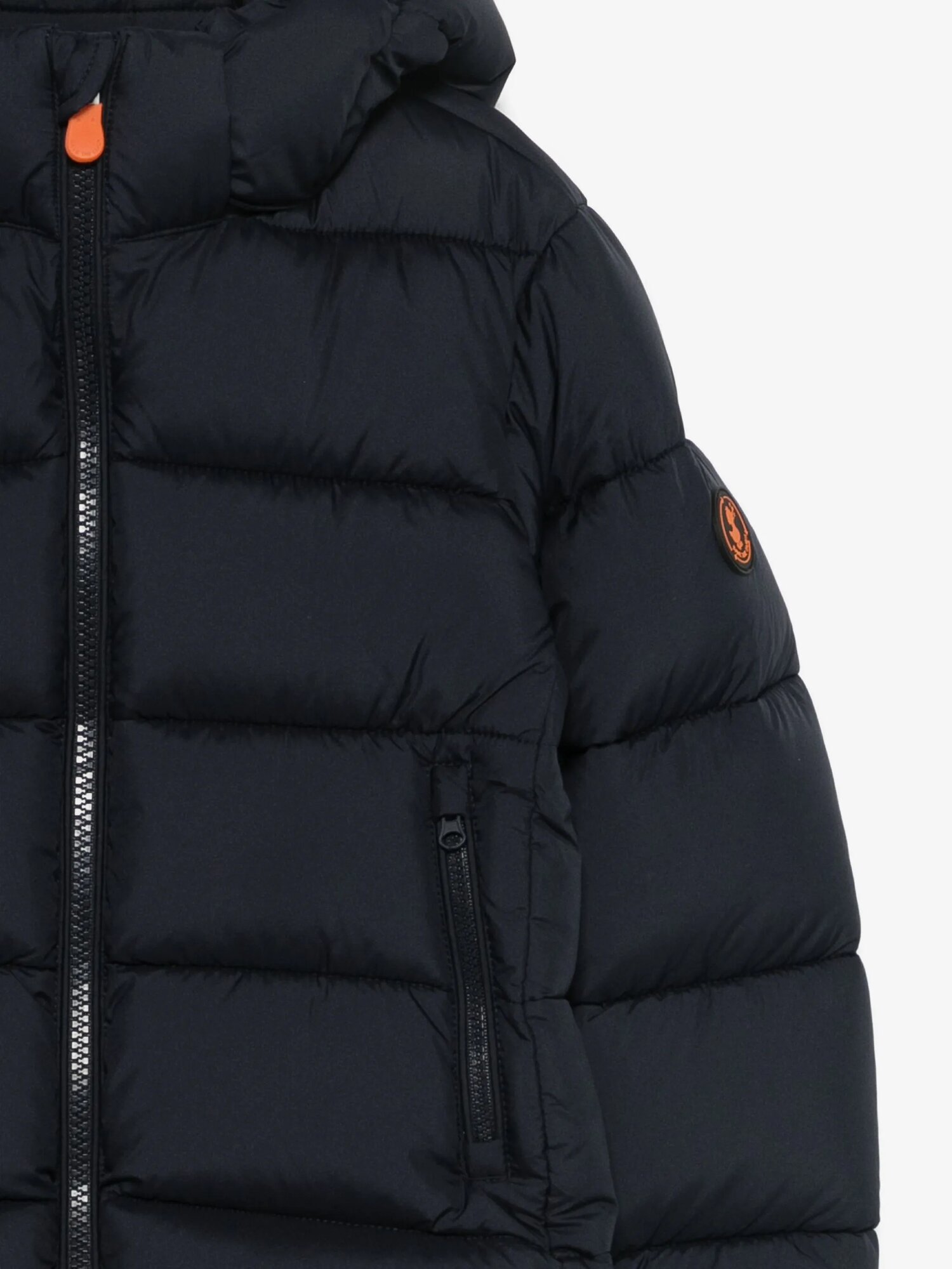 Пуховик Save The Duck Hooded padded jacket, размер 2 года, синий — фото 1