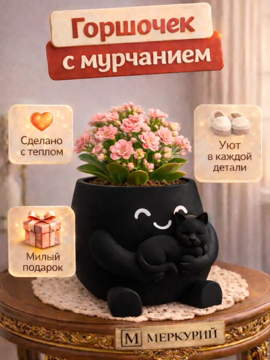 Горшок для цветов кактусов алое и суккулентов