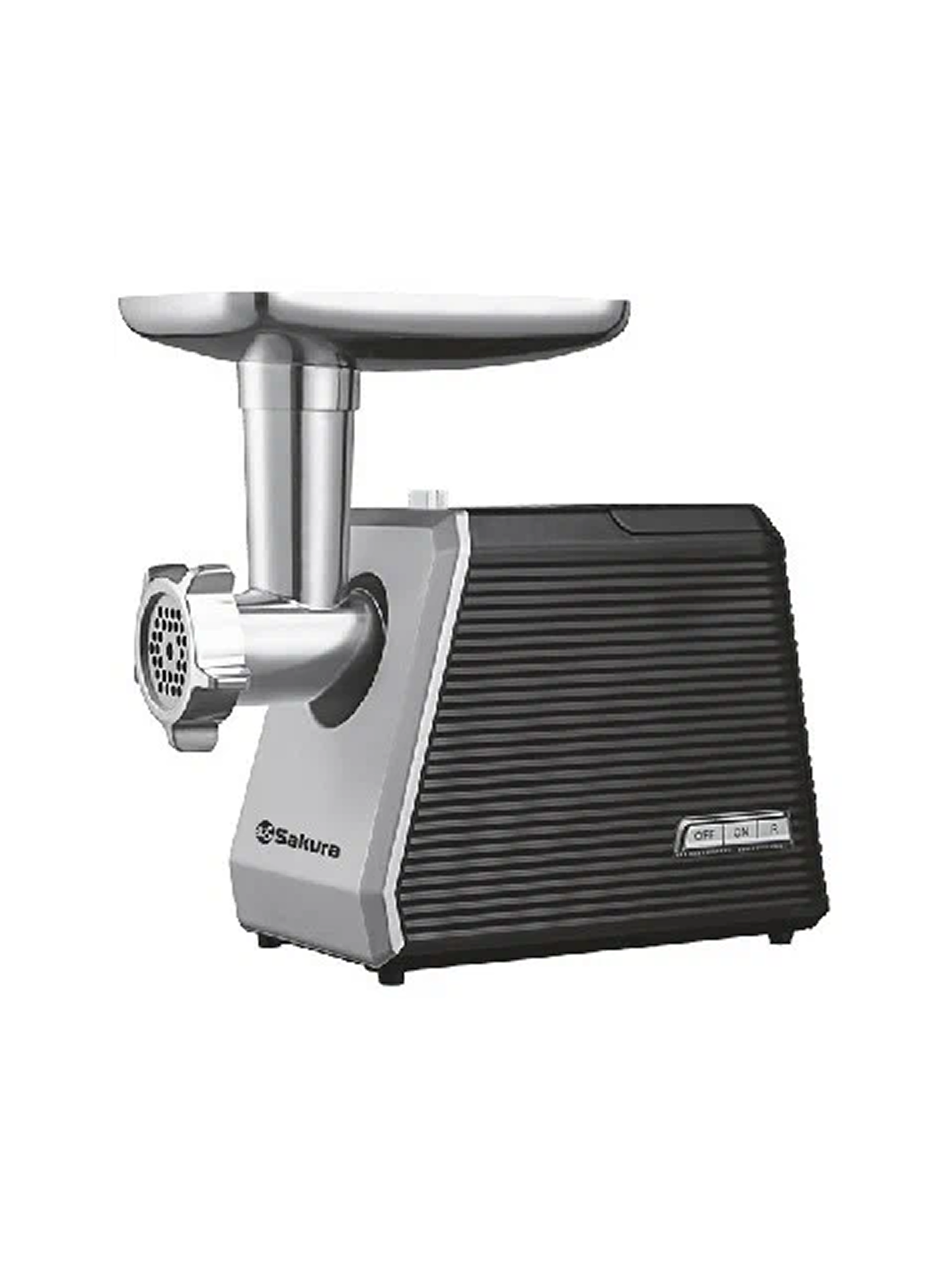 Мясорубка SAKURA SA-6424BK 2000Вт, реверс, 3.5 кг/мин, черный.