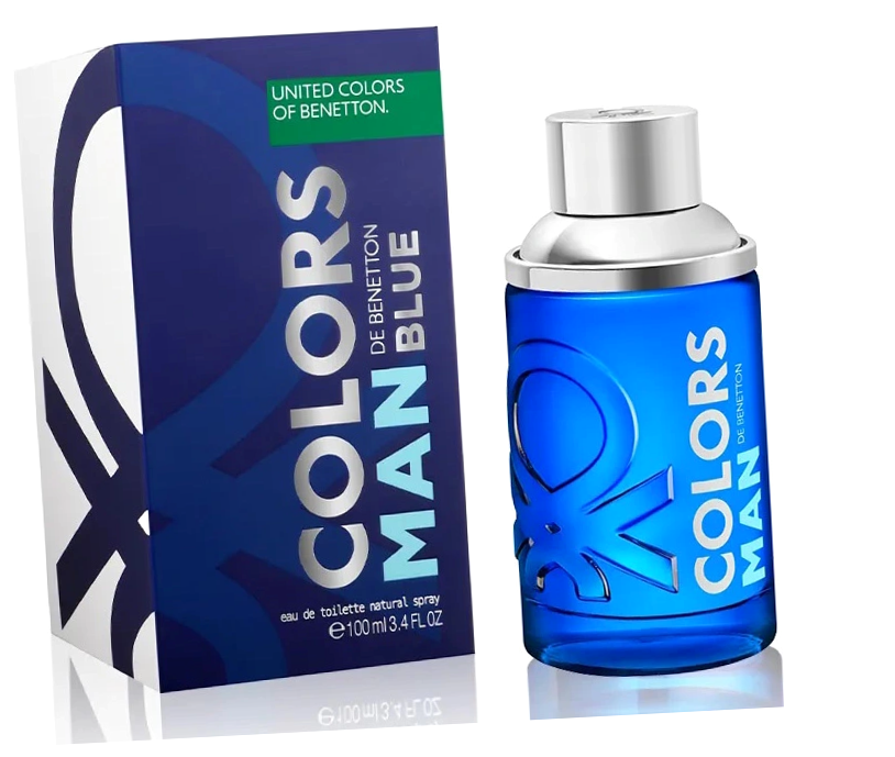 Benetton Colors Man Blue 100 мл - туалетная вода для мужчин / Бенеттон Колорс Мен Блу