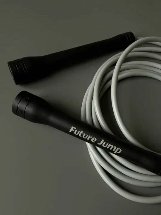 Скакалка ПВХ Future Jump "Graphite Impulse" — фото 1