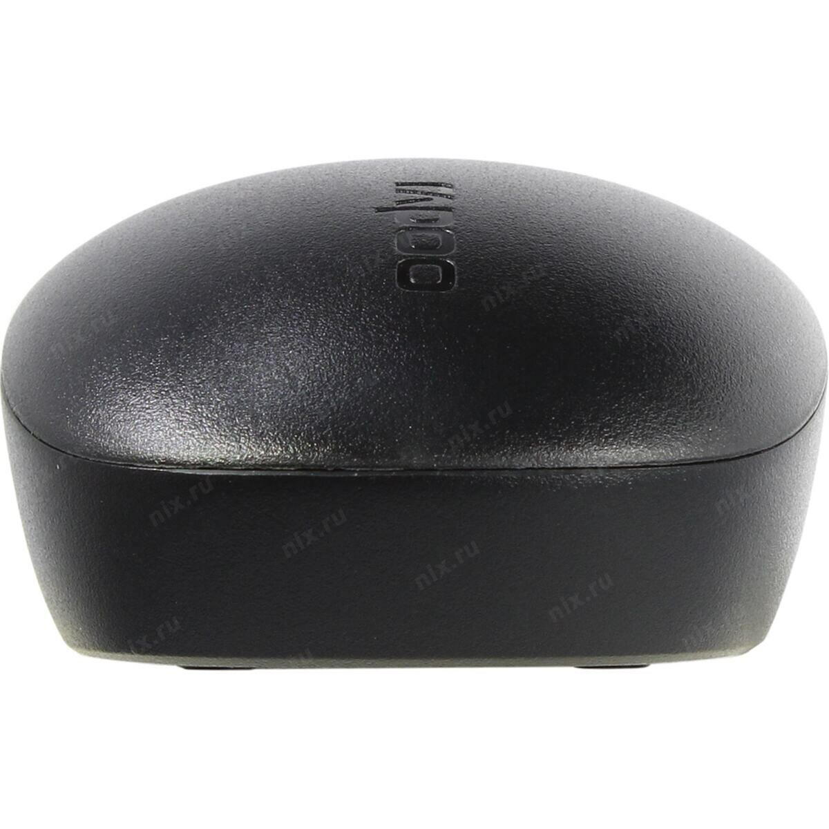 RAPOO Optical Mouse N200 Black USB 3btn+Roll 18548 — фото 1