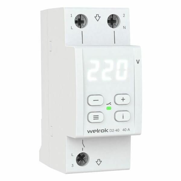 Реле напряжения Welrok D2-40