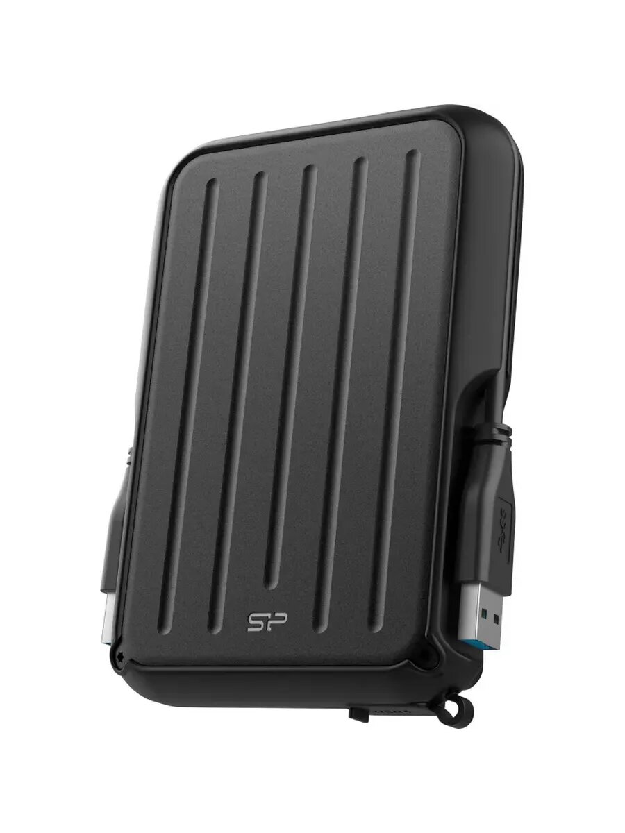 Жесткий диск внешний Silicon Power 2TB USB 3.0 черный SP020TBPHD66SS3B