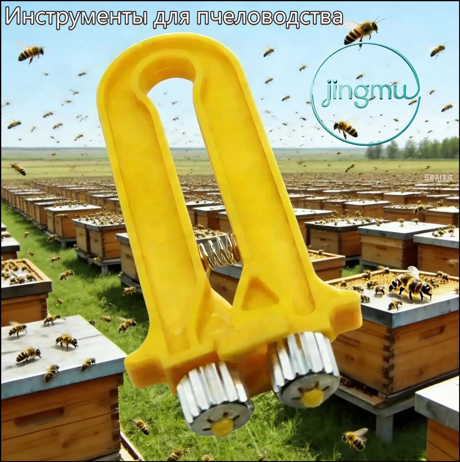 Премиум пластиковый инструмент для натяжки проволоки в рамке Волна