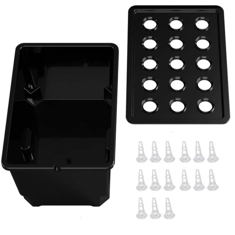 Гидропонный бокс для рассады Черный, Black