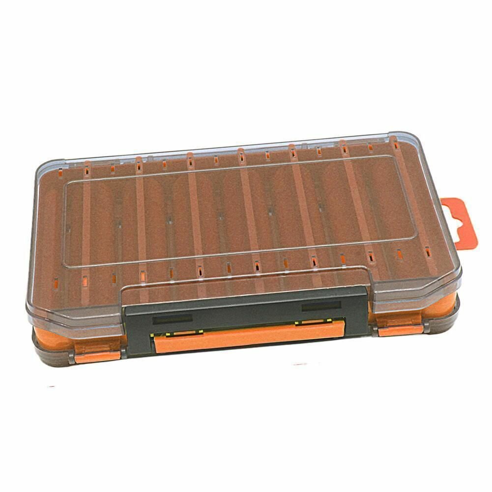 Двусторонняя коробка для хранения приманок для рыболовной приманки